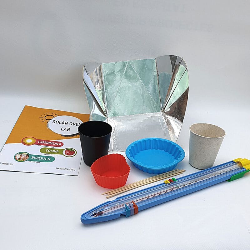 Horno solar para experimentar y cocinar- Brain Shakers